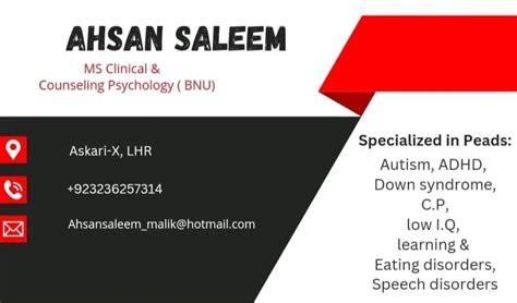 Ahsan Saleem On Linkedin Seek Help For Professional Assessment