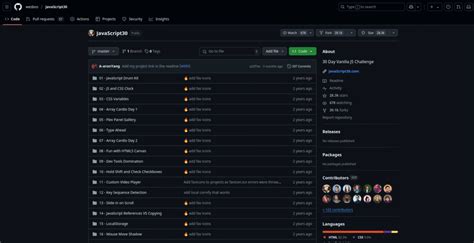 github repositories to learn javascript top 9