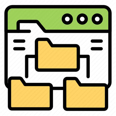 Folder Network Document Doc Archive Binders Icon Download On