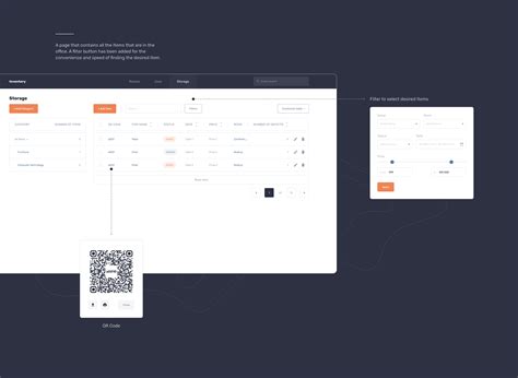 Web App Inventory On Behance