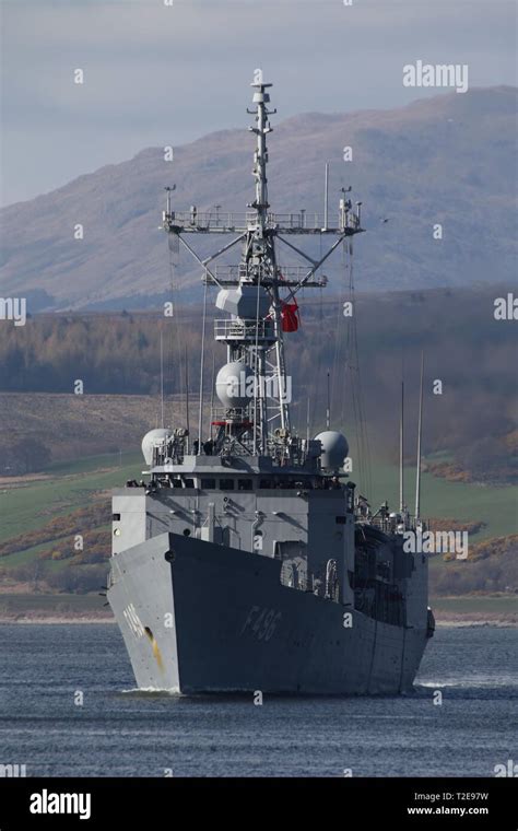 Tcg Gokova F496 A Gabya Class Or G Class Frigate Operated By The