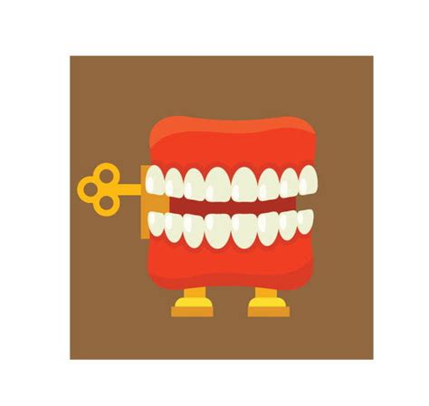 치아 상자 농담 벡터 이미지 Ai Eps Uidownload