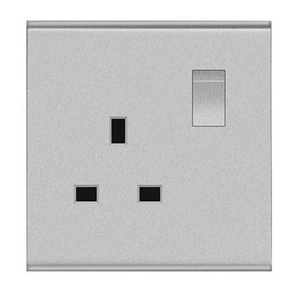 BROADWAY GREY A DP SW SOCKET G Bx Calleja Ltd