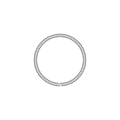 Premium Vector Rope Vector Illustration Template Concept