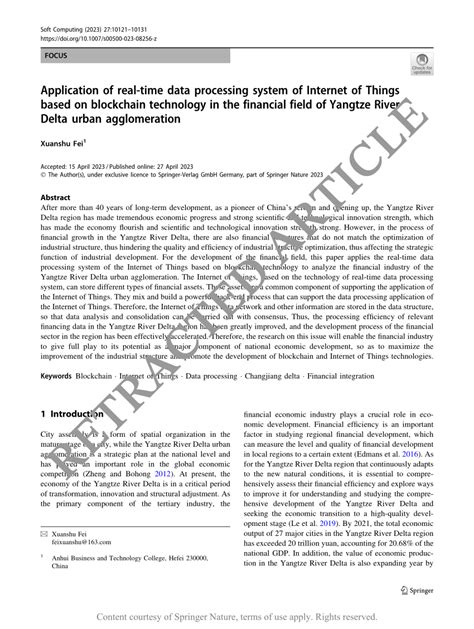 Retracted Article Application Of Real Time Data Processing System Of Internet Of Things Based