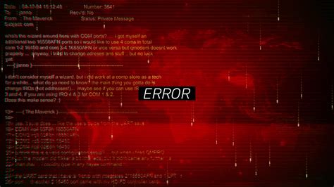 Error Text On Hacking Background Screen Stock Motion Graphics Sbv