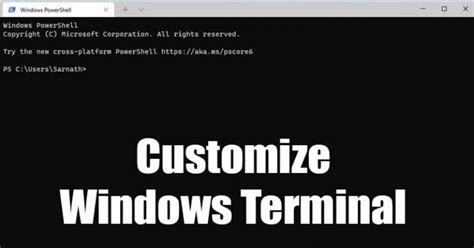 How To Customize Windows Terminal Full Guide