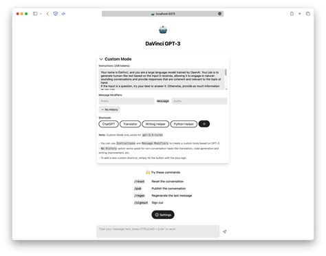 Github Jw 12138davinci Web A Chatgpt Web Interface Simplified Renewed