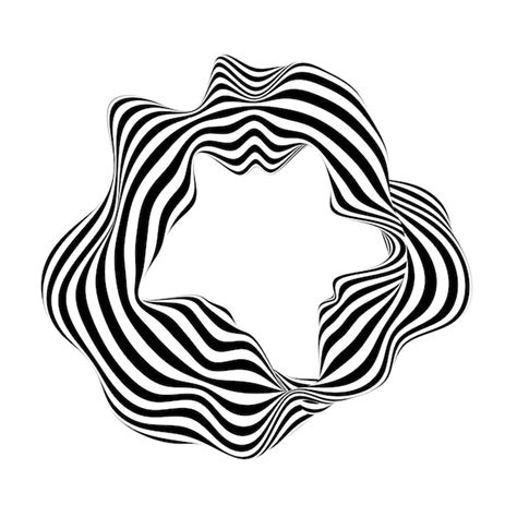 Premium Vector Abstract Background With Circle Wave Lines Dynamic