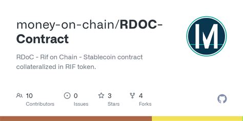 GitHub Money On Chain RDOC Contract RDoC Rif On Chain Stablecoin