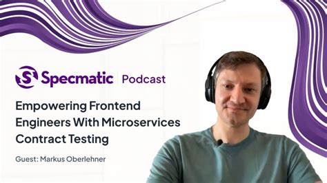 Specmatic Api First Contract Testing By Markus Oberlehner Specmatic