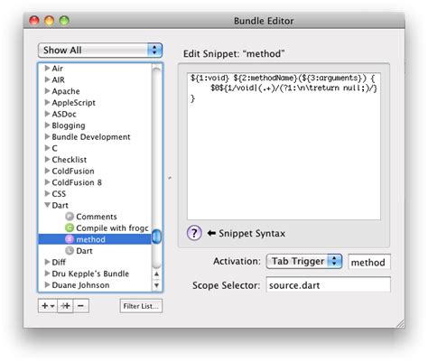 Quick Tip Configuring Textmate For Dart Coding Envato Tuts