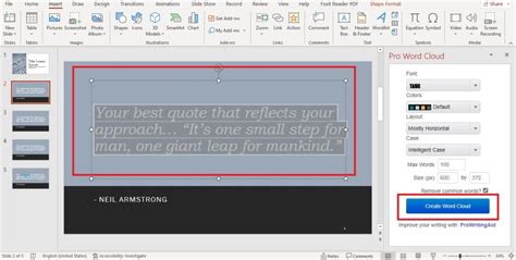 How To Make A Word Cloud In Powerpoint PresentationSkills Me