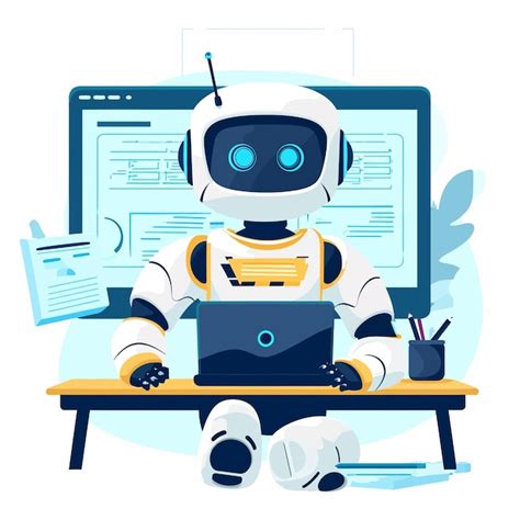 Robotic Process Automation Premium Ai Generated Vector