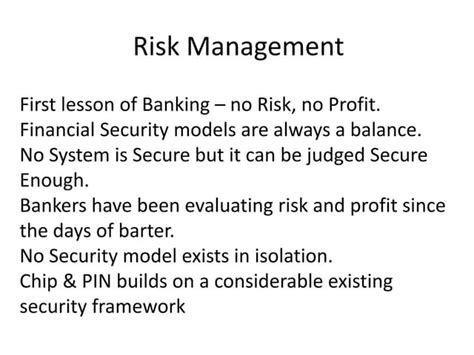 Cracking Chip And Pin Pptx Information And Network Security Computing