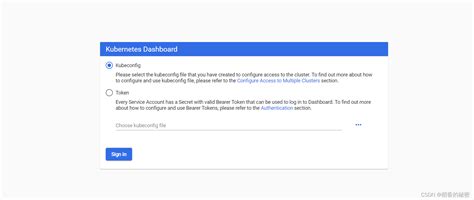 K8s的dashboard无法正常访问dashboard界面加载不出 Csdn博客