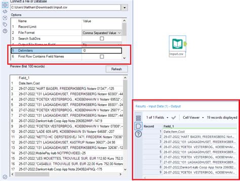 How To Read A Csv Where Record Separator Is Lf On Alteryx Community