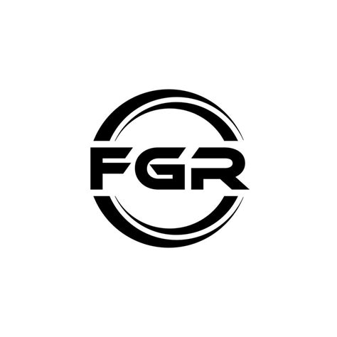 Fgr Logo Diseño Inspiración Para Un único Identidad Moderno Elegancia