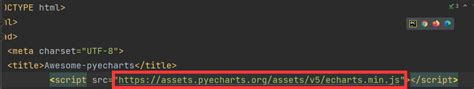 解决pycharm使用pyecharts运行后产生的html文件用浏览器打开空白的问题pyecharts生成html文件后打开没有图形