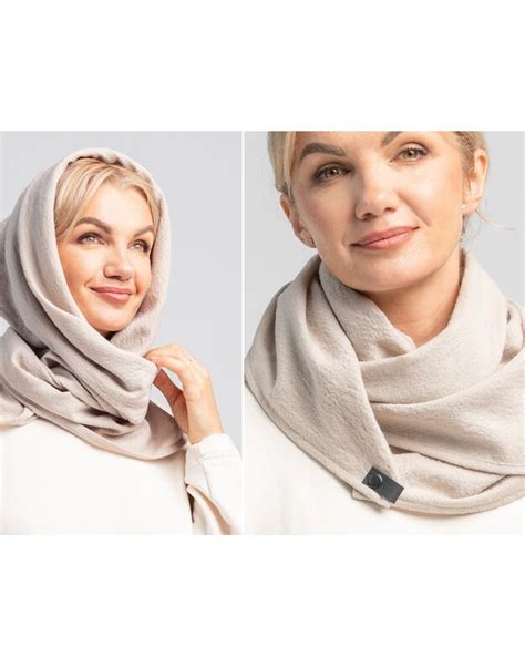 Šviesus Vilnos Užsegamas šalikas