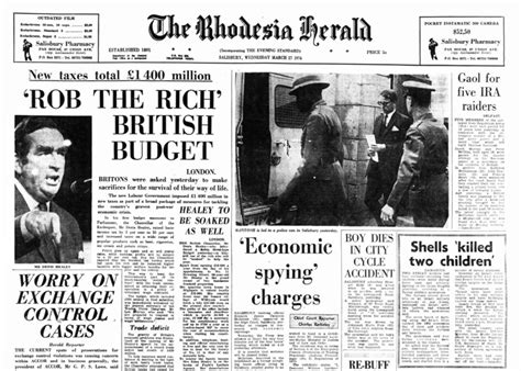 Rhodesia Herald 27 March 1974