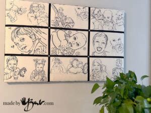 How To Print Drawings On Cotton Fabric Made By Barb At Home