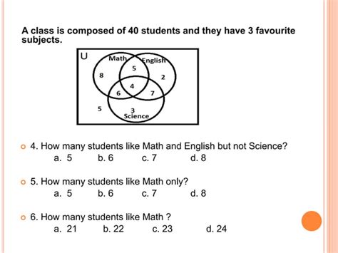 Problem Solving Involving Sets Pptx