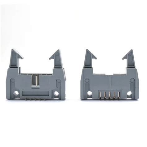 Best 10 Pin Horn Socket Needle 254 Mm Patch Female Wafer Connector Socket Manufacturer And