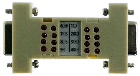 Rs232 To Rs232 Tester Diagnostic Tool W Led Indicators Protocol Signal