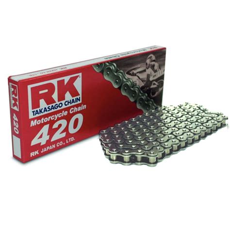 Rk Heavy Duty Steel Chain 420 Sb 130 Chains And Sprockets