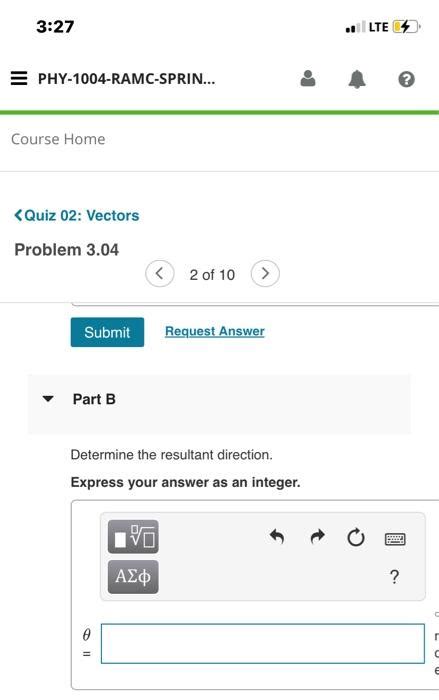 solved graphically determine the resultant of the following