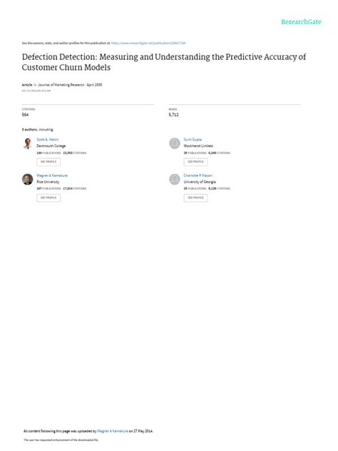 Defection Detection Measuring And Understanding Th Pdf