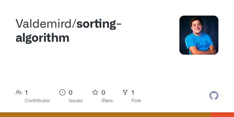 GitHub Valdemird Sorting Algorithm