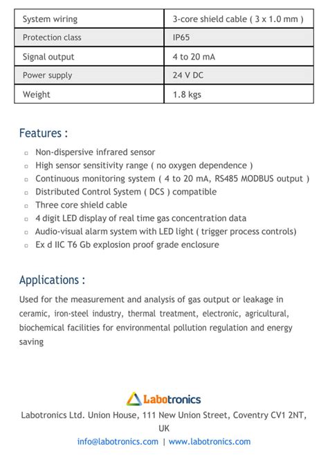 Fixed Infrared Gas Analyzer Equipmentspdf