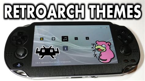Ps Vita Custom Retroarch Themes Guide Wallpaper And Icons Youtube
