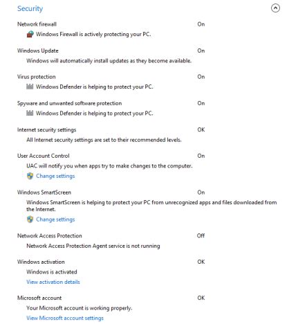 How To Use The Action Center In Windows 8 8 1 To Keep Your PC Secure