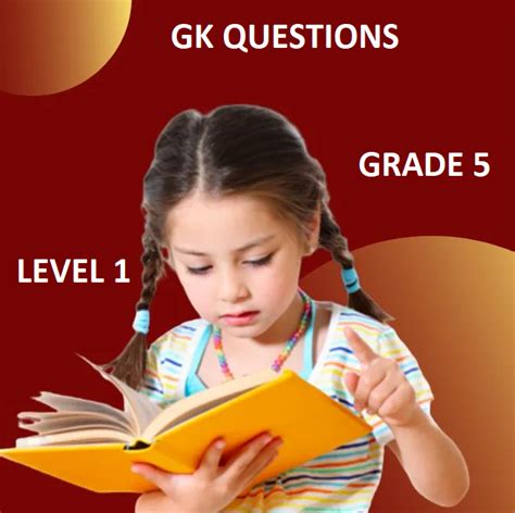 250 Important Gk Questions For Class 5 Olympiad Tester