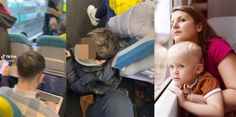 Mom Calls Out Train Passengers For Not Giving Up A Seat For Her Son