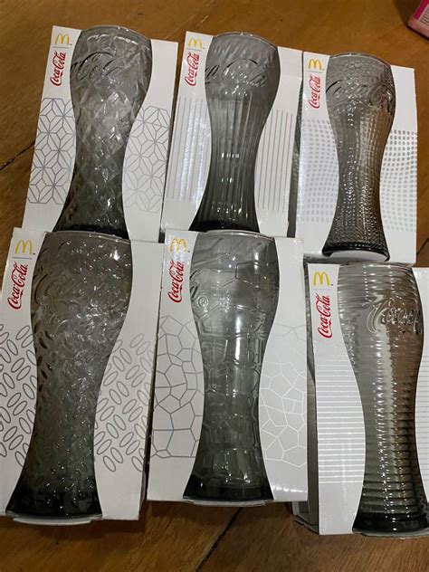Coca Cola Mcdo Glasses 2014 Edition Hobbies And Toys Memorabilia And Collectibles Vintage