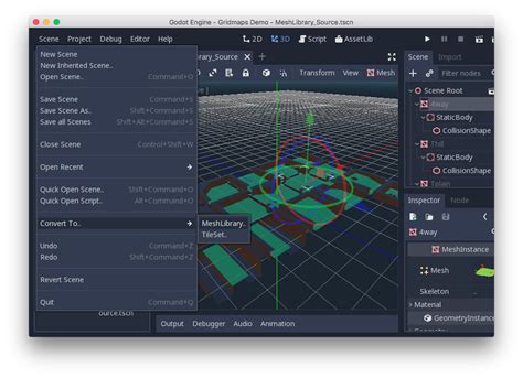 使用 Gridmap — Godot Engine 4x 简体中文文档