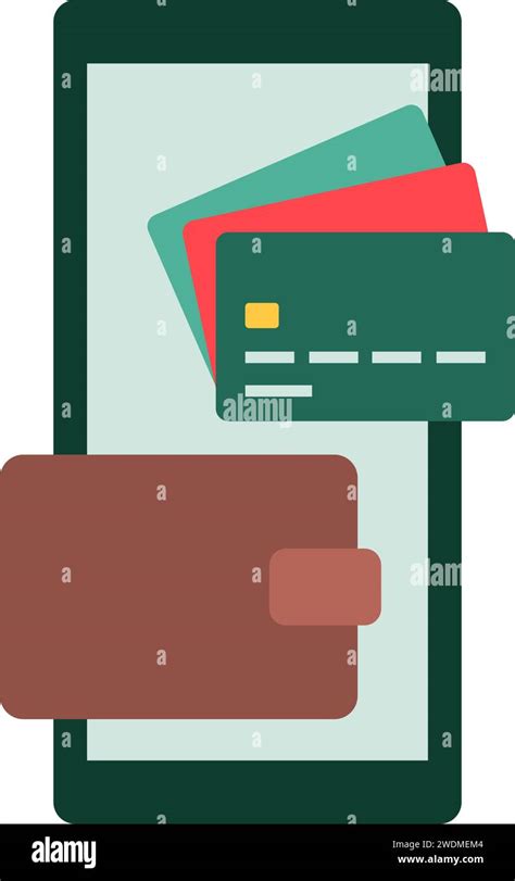 Digital Wallet App On Smartphone Electronic Transactions And Digital Currency Concept Isolated