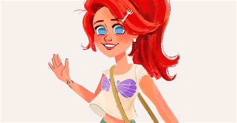 Modern Day Disney Princess Art Ps Love