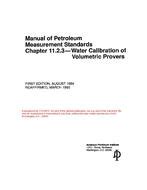 API MPMS Chapter Provide Digital Specification Standards