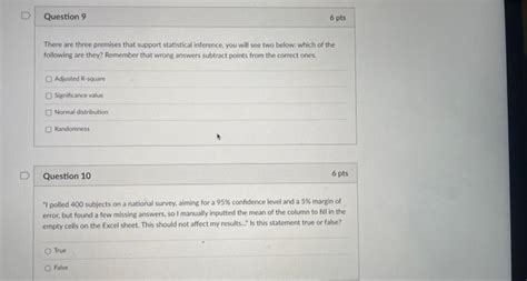 solved d question 9 6 pts there are three premises that