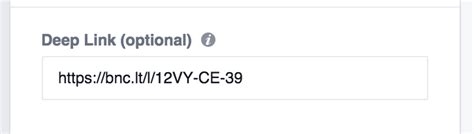 how to use app links to deep link on facebook branch