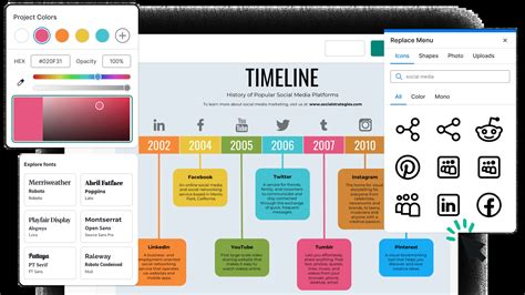 Infographic Maker Timeline