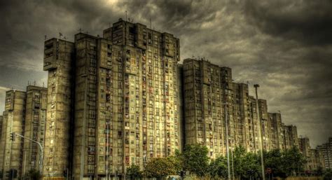 Brutalist Architecture In Mega Apartment Block In Belgrade Megalophobia