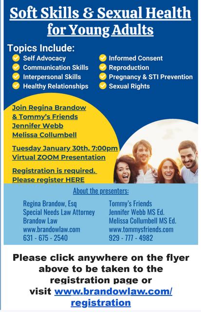 Soft Skills And Sexual Health For Babe Adults OPWDD Self Direction Event By Teresa Lee