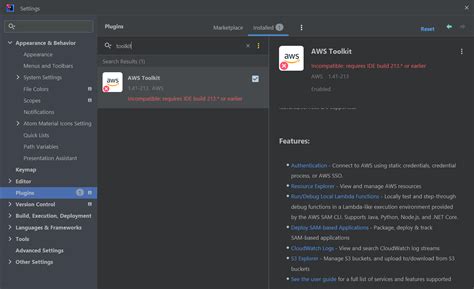Incompatibility With Intellij Build Ic 2215080210 · Issue 3117 · Awsaws Toolkit Jetbrains