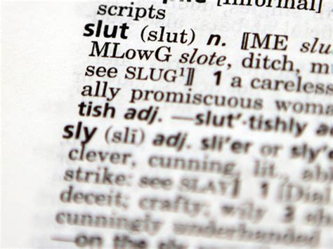 Slut The Other Four Letter S Word Wbur